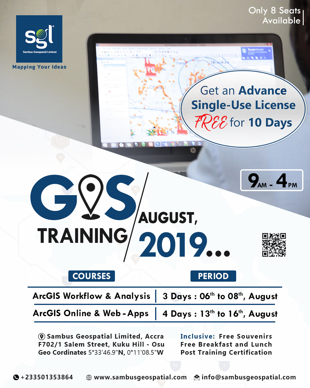 GIS Training, 2019 - Sambus Geospatial | Esri Distributor in West ...