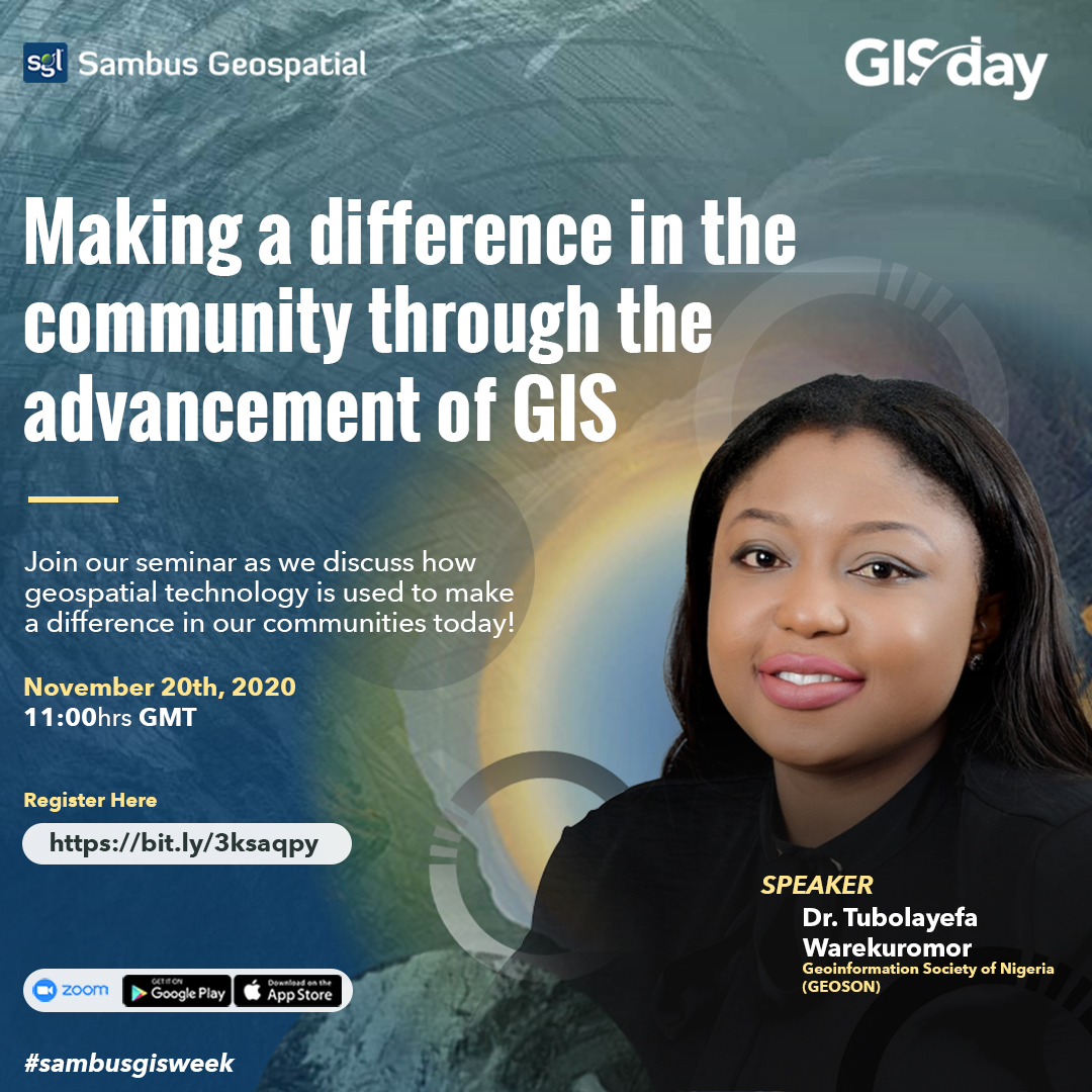 GIS Week 2020 - Sambus Geospatial | Esri Distributor in West Africa ...