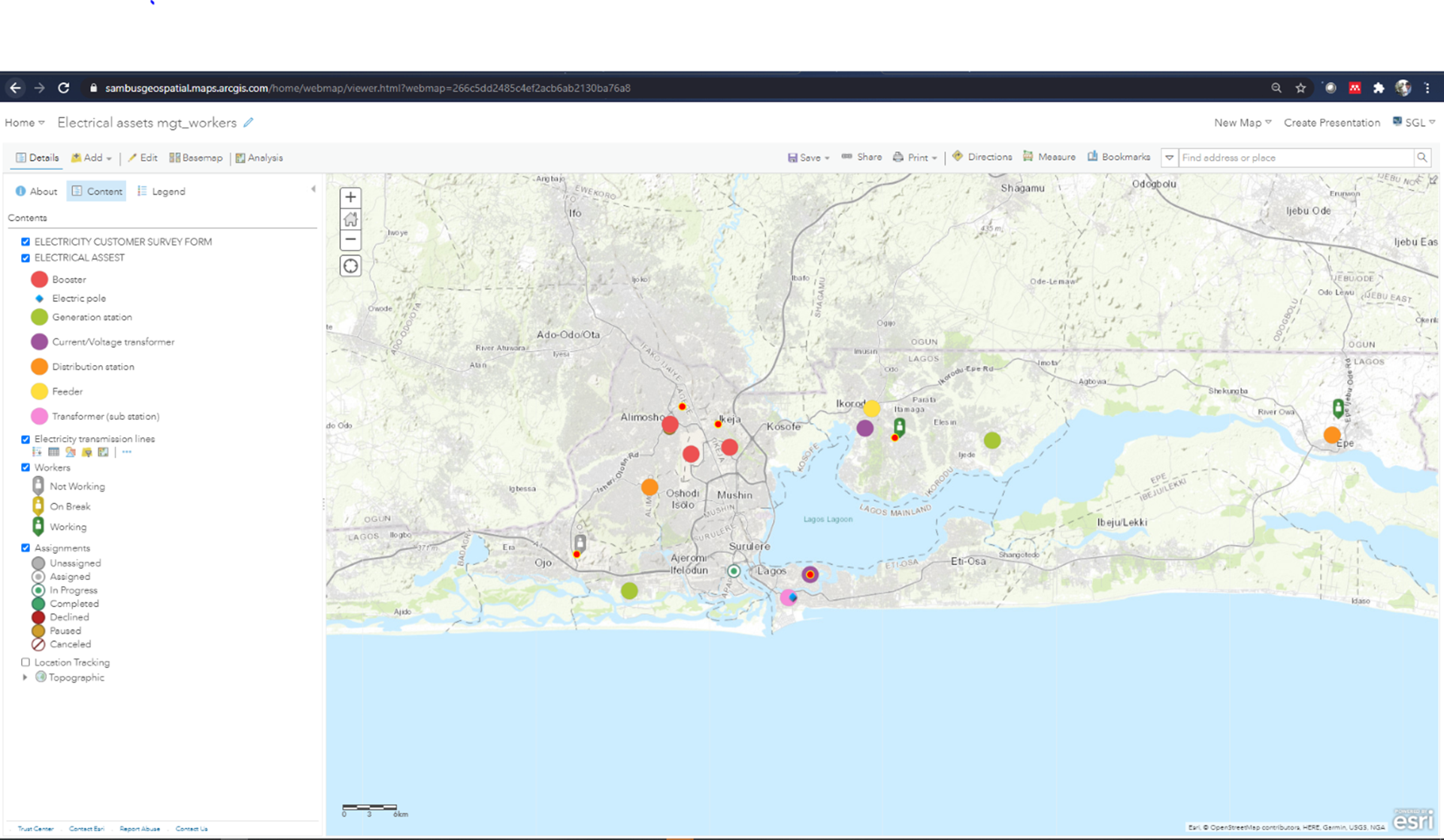 Electrical Assets Management - Sambus Geospatial | Esri Distributor in ...