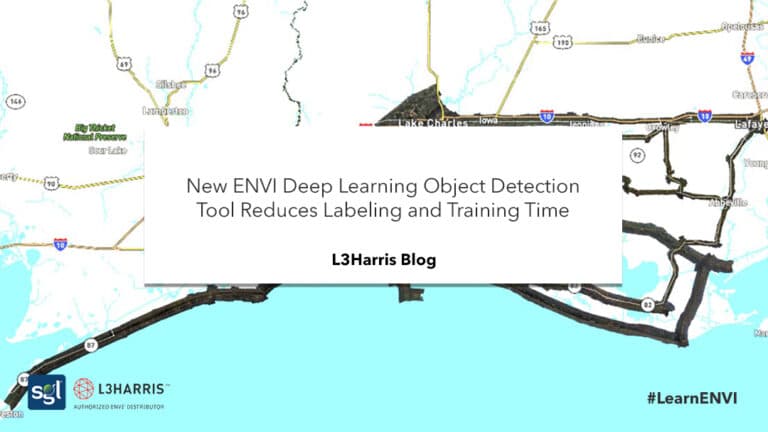 New ENVI Deep Learning Object Detection Tool